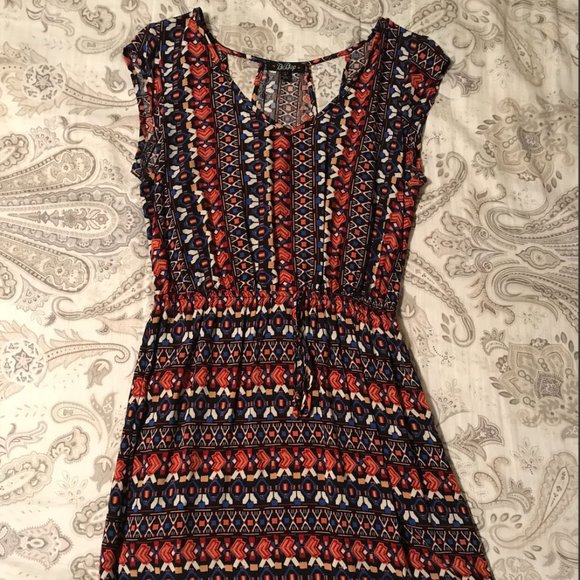 BeBop | Dresses | Bebop Tribal Boho Dress | Poshmark